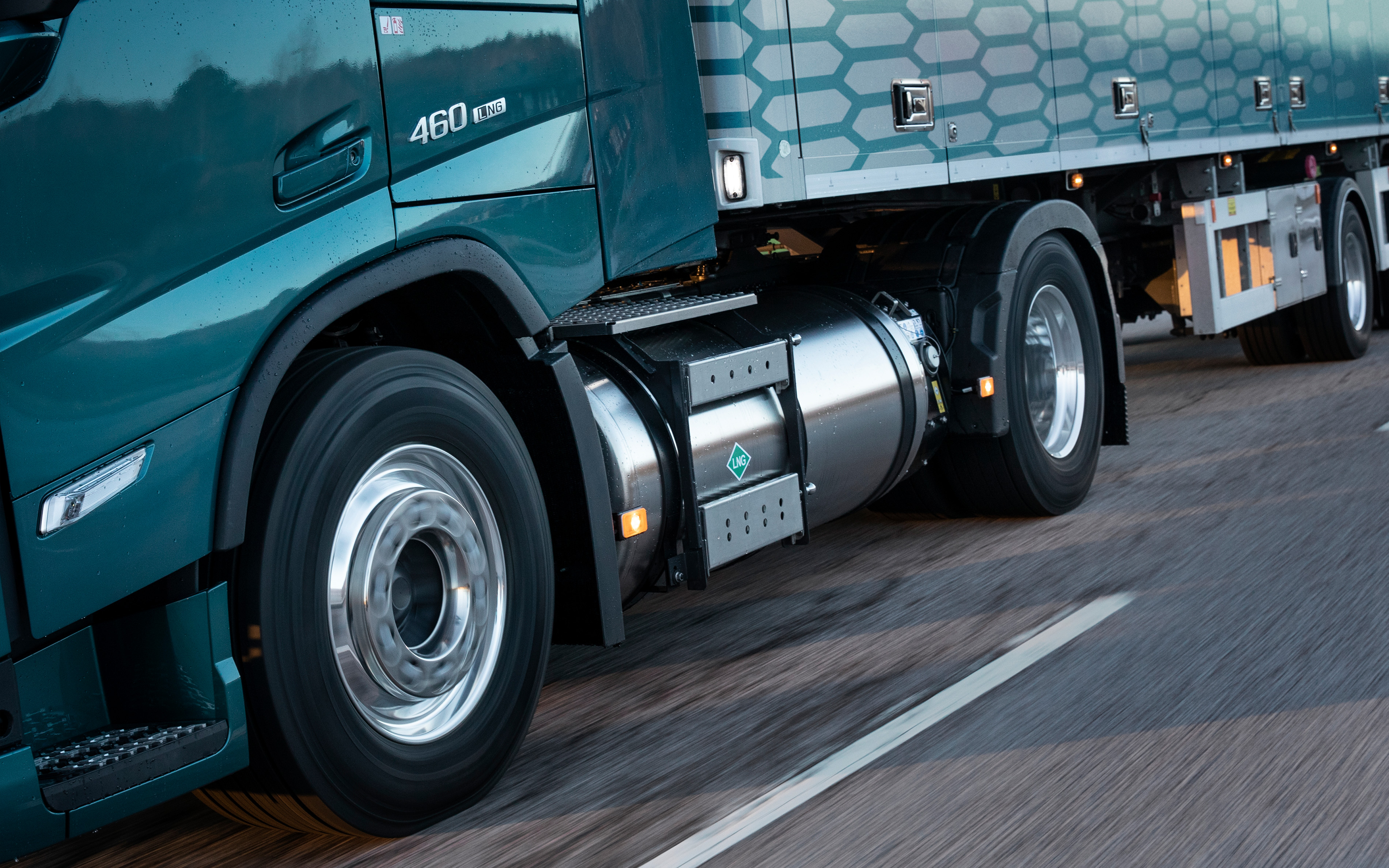Volvo FM με κινητήρα αερίου